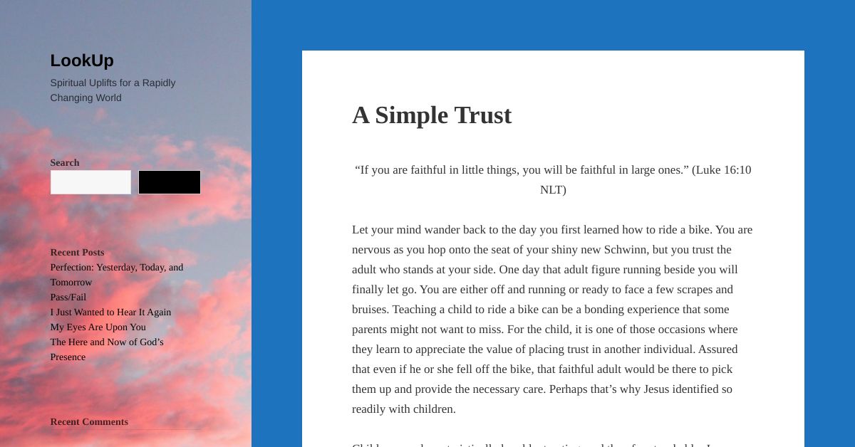 A Simple Trust – LookUp